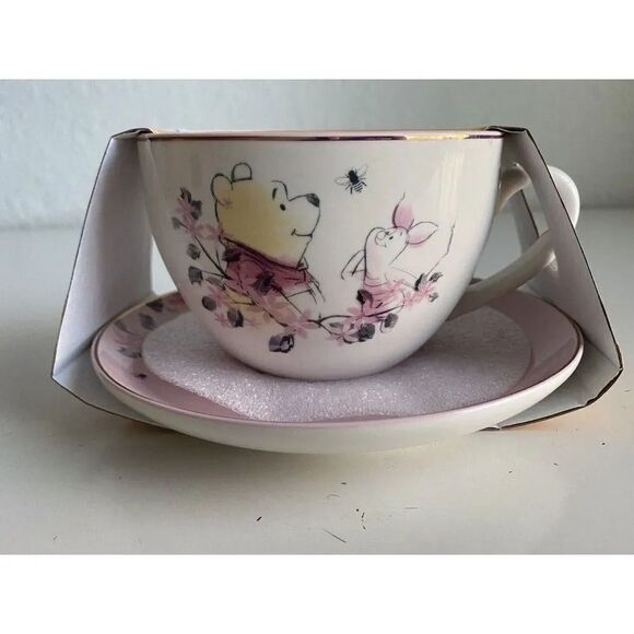 Disney | Kitchen | Disney Winnie The Pooh Piglet Teacup And Saucer ...